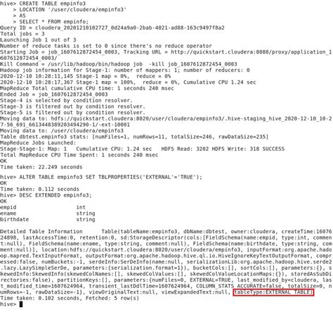 Can We Create An External Table Using Ctas Big Data And Sql