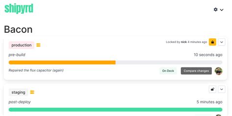 Deployment Dashboard For Container Based Deployments Using Kamal