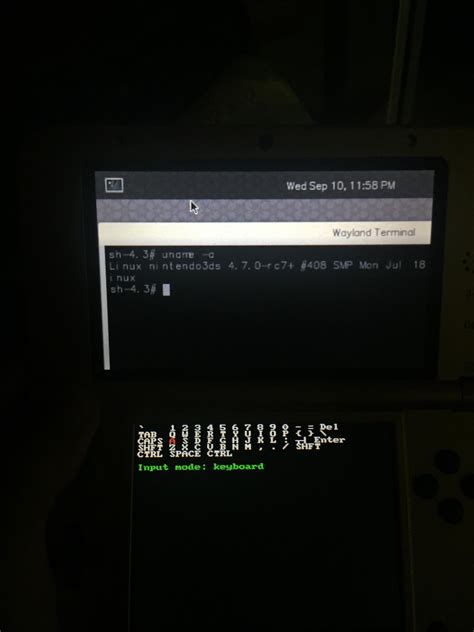 Check It Out Linux On The 3ds R Linuxmasterrace