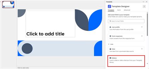 How To Dynamically Insert Slides From The Library In A Presentation