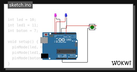 Actividad 1 Ejercicio 1 Wokwi Esp32 Stm32 Arduino Simulator