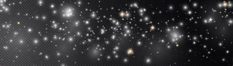 Vector White Glitter Particles Background Effect For Luxury Greeting