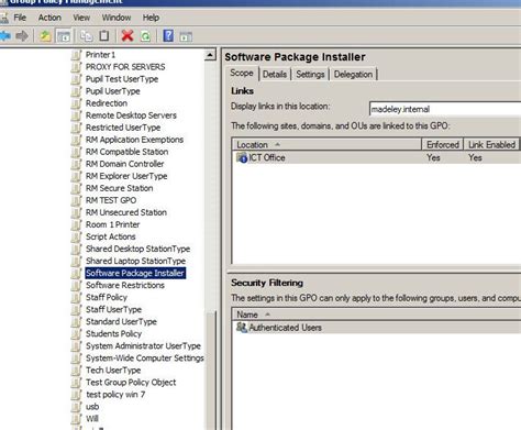 Install Msi Packages Via Gpo Reboote It Blogs