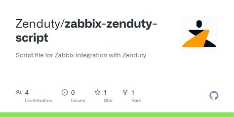 GitHub Zenduty Zabbix Zenduty Script Script File For Zabbix Integration With Zenduty