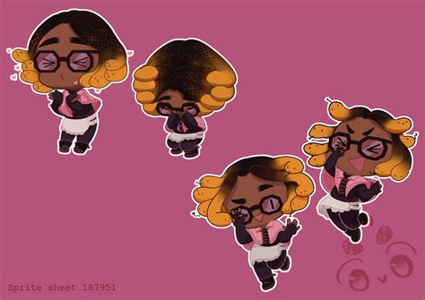 Dangan Ronpa Sprite Sheet