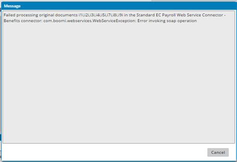 Question Soap Webservice Error Failed Processing Input Bd Boomi Community