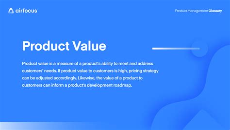 What Is A Product Value Definition FAQ