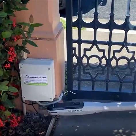 Single Swing Gate Automation Cairns Integral Electrics Qld Can Help