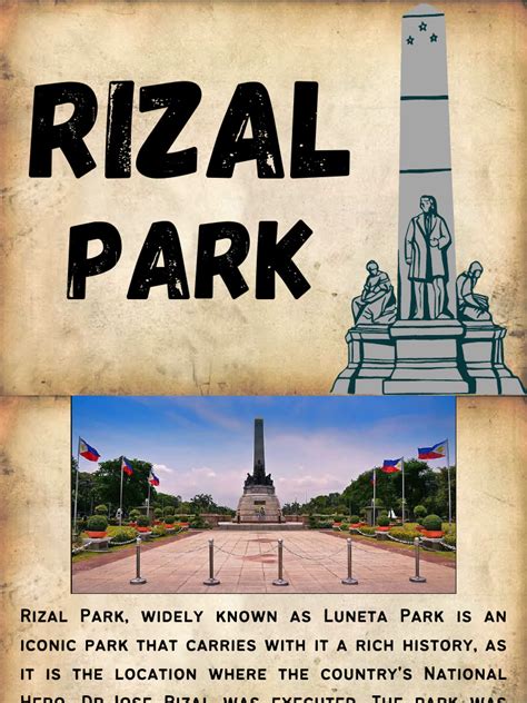 Art App Rizal Park Pdf Southeast Asia Philippines