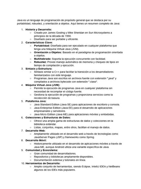 java pdf java lenguaje de programación máquina virtual de java