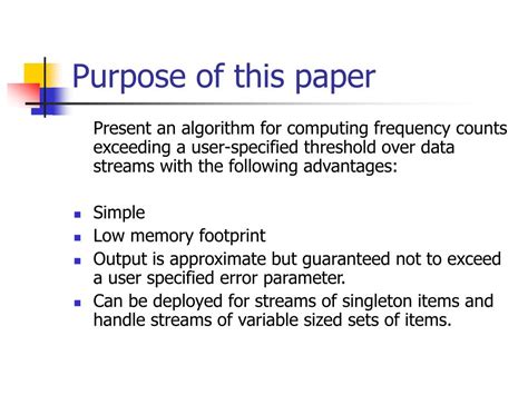 Ppt Approximate Frequency Counts Over Data Streams Powerpoint