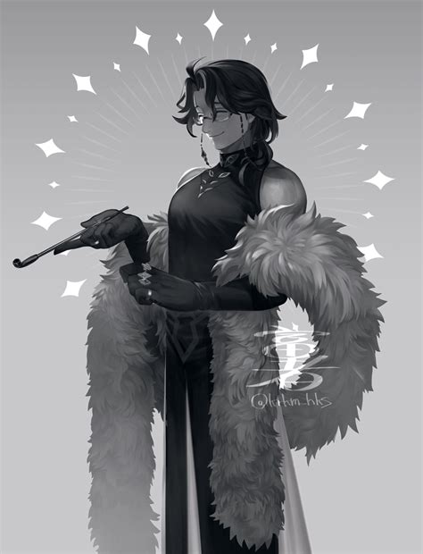 Pantalone Genshin Impact Drawn By Krkm Hks Danbooru