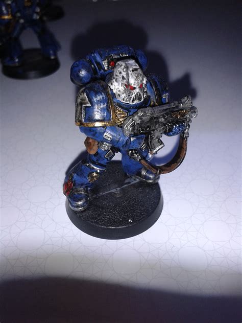 Ultramarines Space Marine Bolter 3 By Kragg Le Berzerk On Deviantart