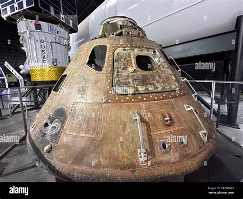 Apollo 15 Command Module Endeavour Stock Photo Alamy