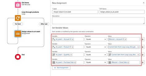 Automate Assets Creation Using Flows In Salesforce