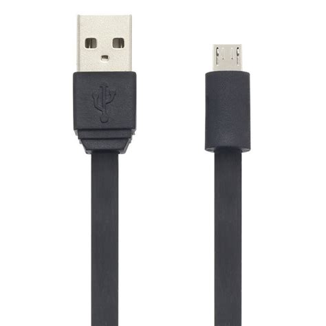 Moki Micro Usb Syncharge Cable Data Sync Charging Cord For Samsung Android Black The Warehouse