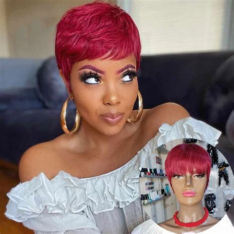 Short Red Pixie Hair