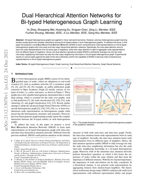 Pdf Dual Hierarchical Attention Networks For Bi Typed Heterogeneous