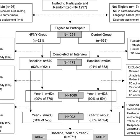 Consort Diagram Study Random Assignment Sample And Participation