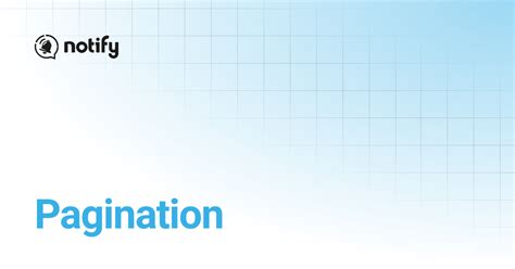pagination notify