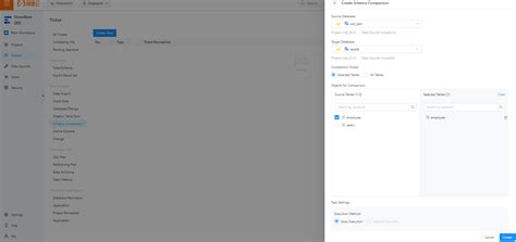 Schema Comparison Apsaradb For Oceanbase Alibaba Cloud