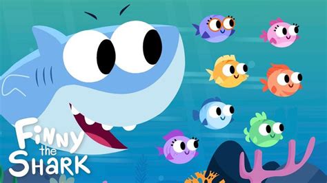 The Fish Go Swimming | Kids Song | Finny The Shark | Super simple songs ...