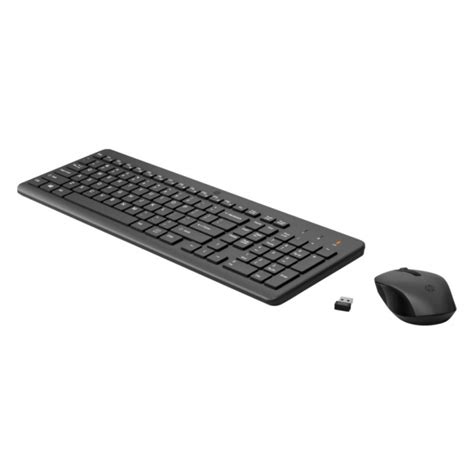 HP 330 Wireless Mouse Keyboard Combo Set Black