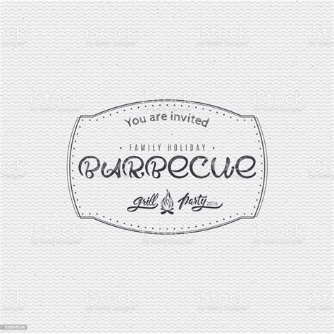 바베 큐 파티를 포스터 스티커별 배지 라벨 아이콘 고객 스템프 고기에 대한 스톡 벡터 아트 및 기타 이미지 고기 고무도장 굽기 Istock