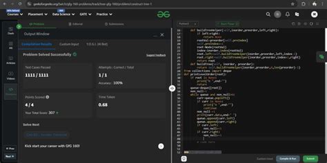gfg160 geekstreak2024 coding problemsolving geeksforgeeks… mudunuri jahnavi sindhu