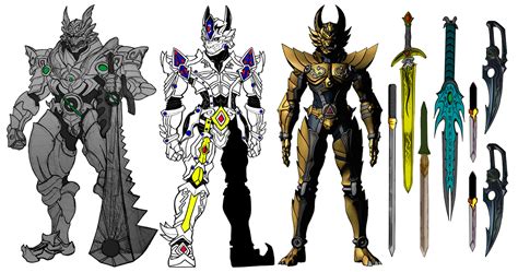 Garo Silver Knight Armor By Soulchimera On Deviantart