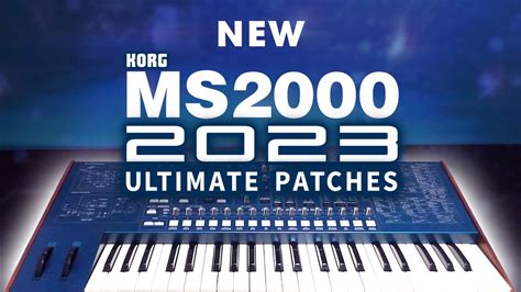 Korg Ms2000 Patches The New 2023 Presets Sounds