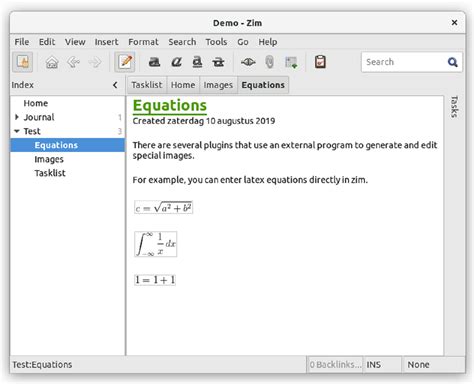 Zim Editor Open Source Per Organizzare Gli Appunti In Formato Wiki