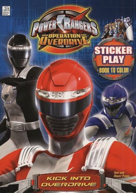 Power Rangers Operation Overdrive Coloring Pages [2025]