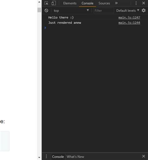 console browsing websites with dev console open sometimes can lead to