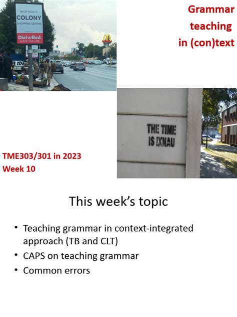 Grammar Teaching Pdf Linguistic Typology Semantic Units