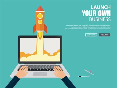Premium Vector Flat Design Concept For Startup Business