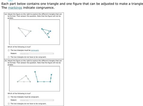 [answered] each part below contains one triangle and one figure that