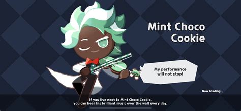 Mint Choco Cookie Loading Screen By Haros98 On Deviantart
