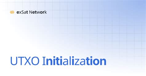 Utxo Initialization Exsat Network