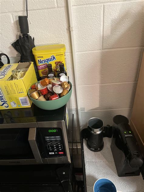 not a fancy set up but my favorite part of moving back into my college