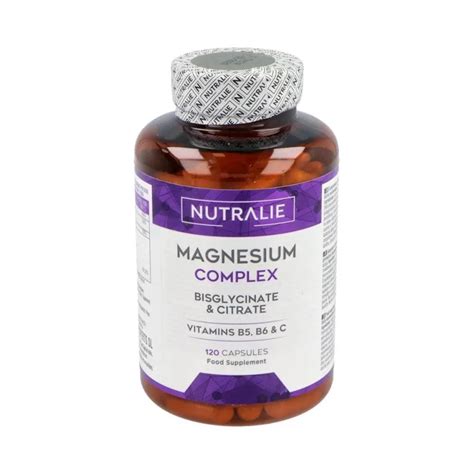 Nutralie Magnesium Complex 120 Cápsulas Suplemento De Magnesio