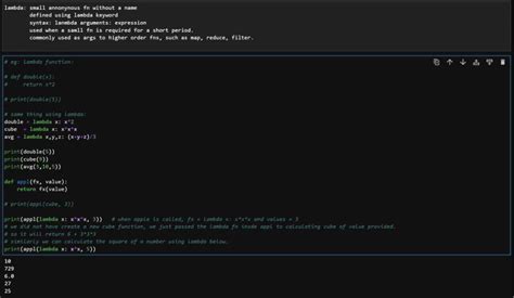 Exploring Lambda Functions In Python Harsohrab Singh Posted On The