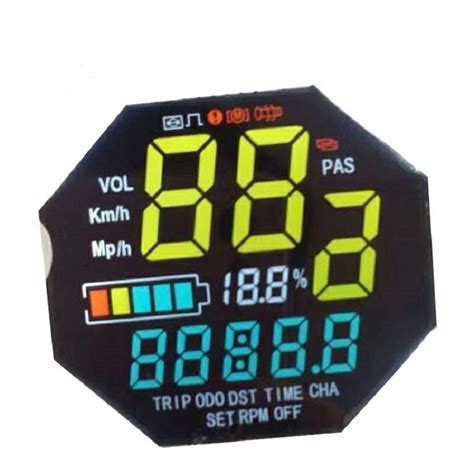 Custom Electronic Instrument Segment LCD Display Custom Electronic Instrument Segment LCD