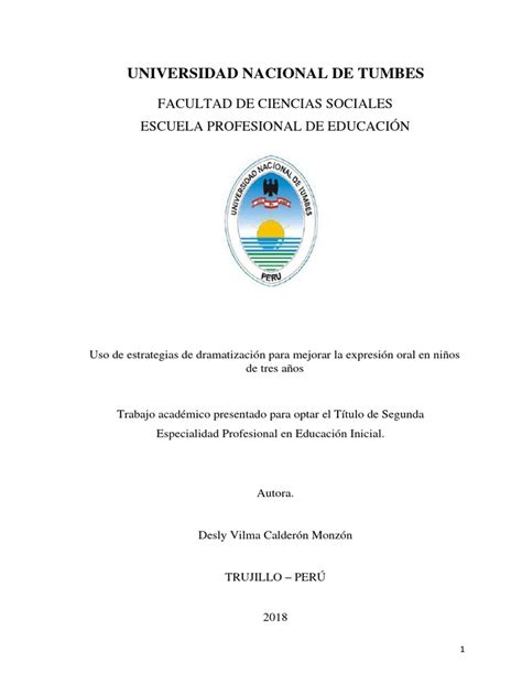 Desly Vilma Calderon Monzon Dimensaio Pdf