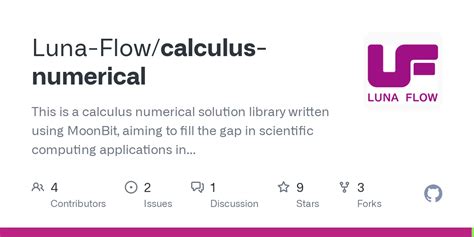 Github Luna Flow Calculus Numerical This Is A Calculus Numerical