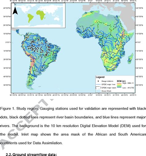 Figure 1 From Integrating Remotely Sensed Surface Water Extent Into Continental Scale Hydrology