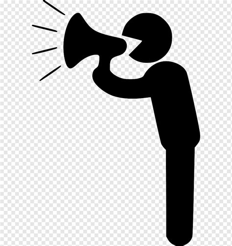 확성기 컴퓨터 아이콘 광고 확성기 Cdr 텍스트 손 Png Pngwing