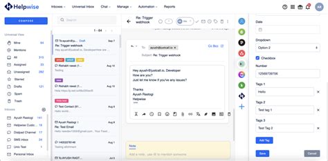 Introducing Custom Fields In Helpwise Capsule Integration