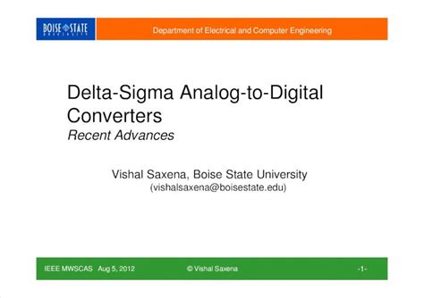 PDF Delta Sigma ADC Recent Advances DOKUMEN TIPS