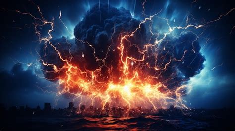 Premium Ai Image Generative Ai Electric Symphony